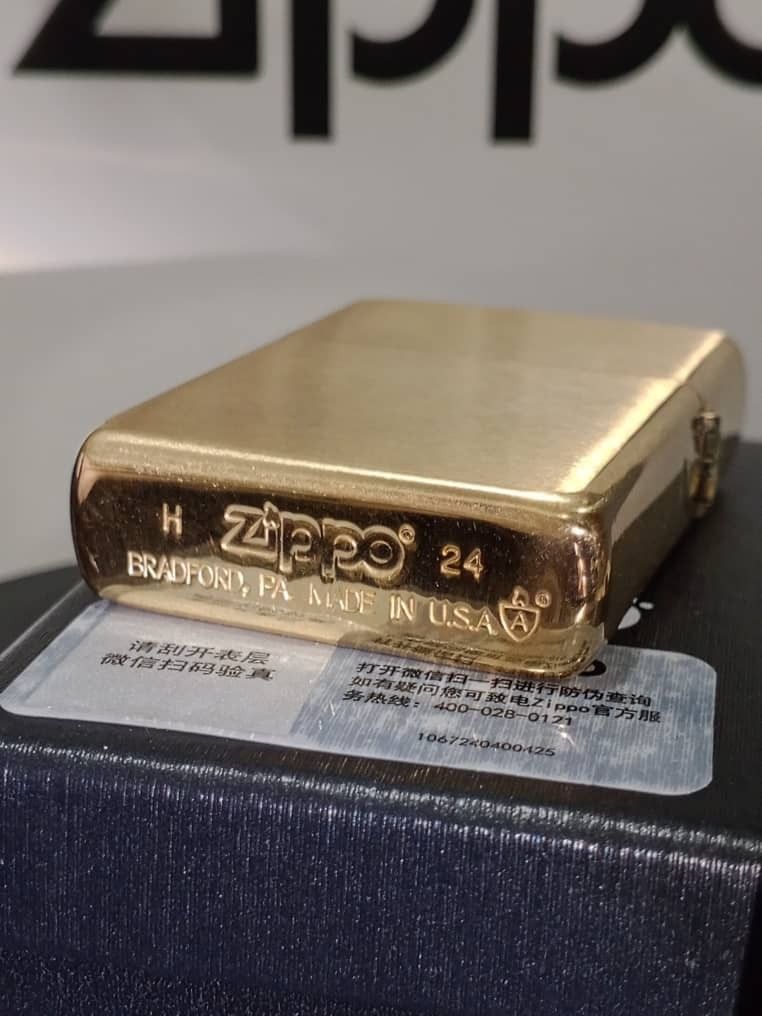 ZIPPO 168 BR ARMOR HEAVY CASE, Hobbies & Toys, Collectibles ...