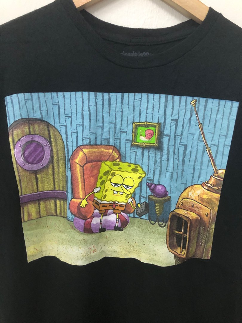 14) Nickelodeon SpongeBob SquarePants Size M, Men's Fashion, Tops ...
