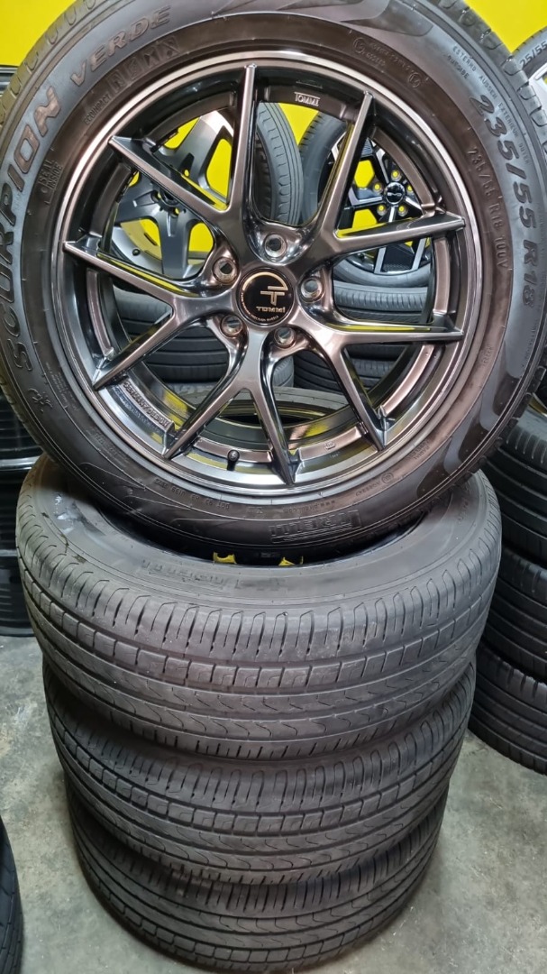 18" Tommi Original rims & Pirelli Scorpion Verde tyres, Car Accessories ...