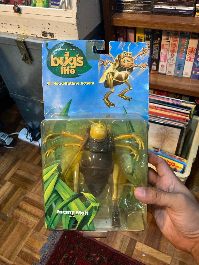 1998 Mattel Disney Pixar A Bugs Life Enemy Molt Figure, Hobbies & Toys ...