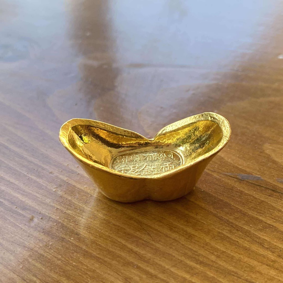 1 Tael Chinese Sycee Gold Bar 99.9%, Women's Fashion, Jewelry ...