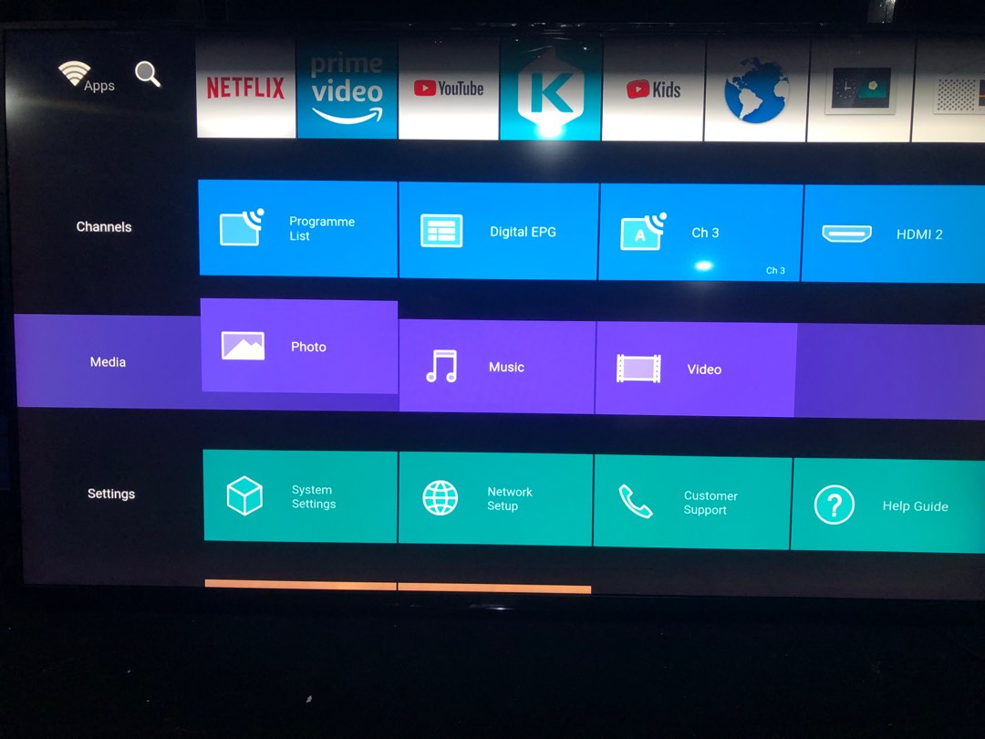 55 inch smart tv Sony, TV & Home Appliances, TV & Entertainment, TV on ...