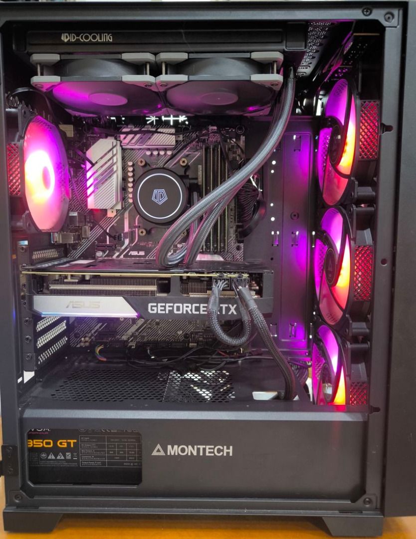 自組桌機 AMD R9-5900X - 64G - RTX 3070, 電腦及科技產品, 桌上電腦或筆記型電腦在旋轉拍賣