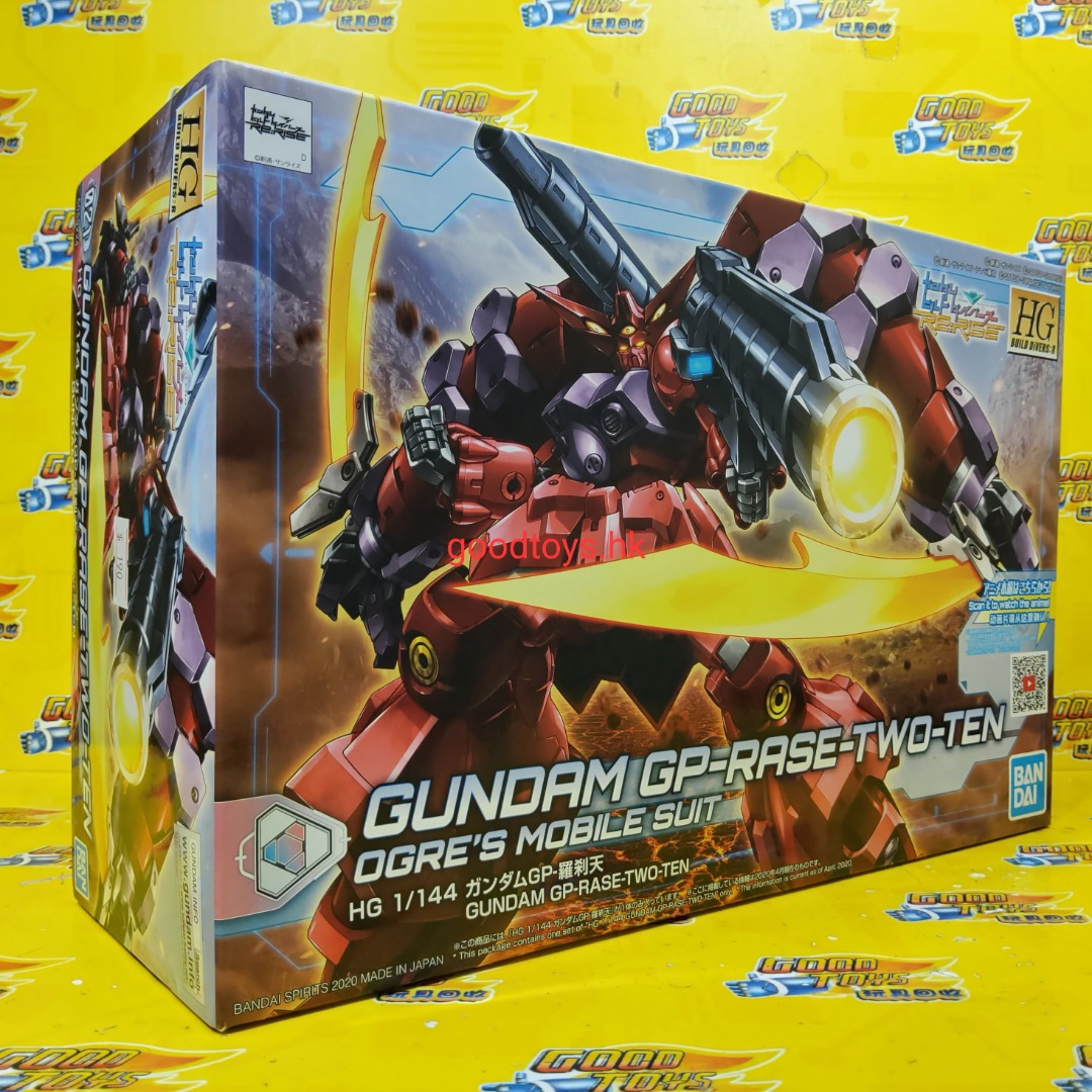 全新未砌 BANDAI HG HGBD 021 1/144 GUNDAM GP-RASE-TWO-TEN 高達模型 模型 羅剎天, 興趣及遊戲 ...