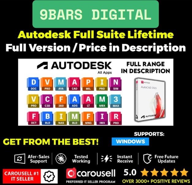 ⭐ Genuine Autodesk Product License Key 2026 - AutoCAD | 3D Max | Maya ...
