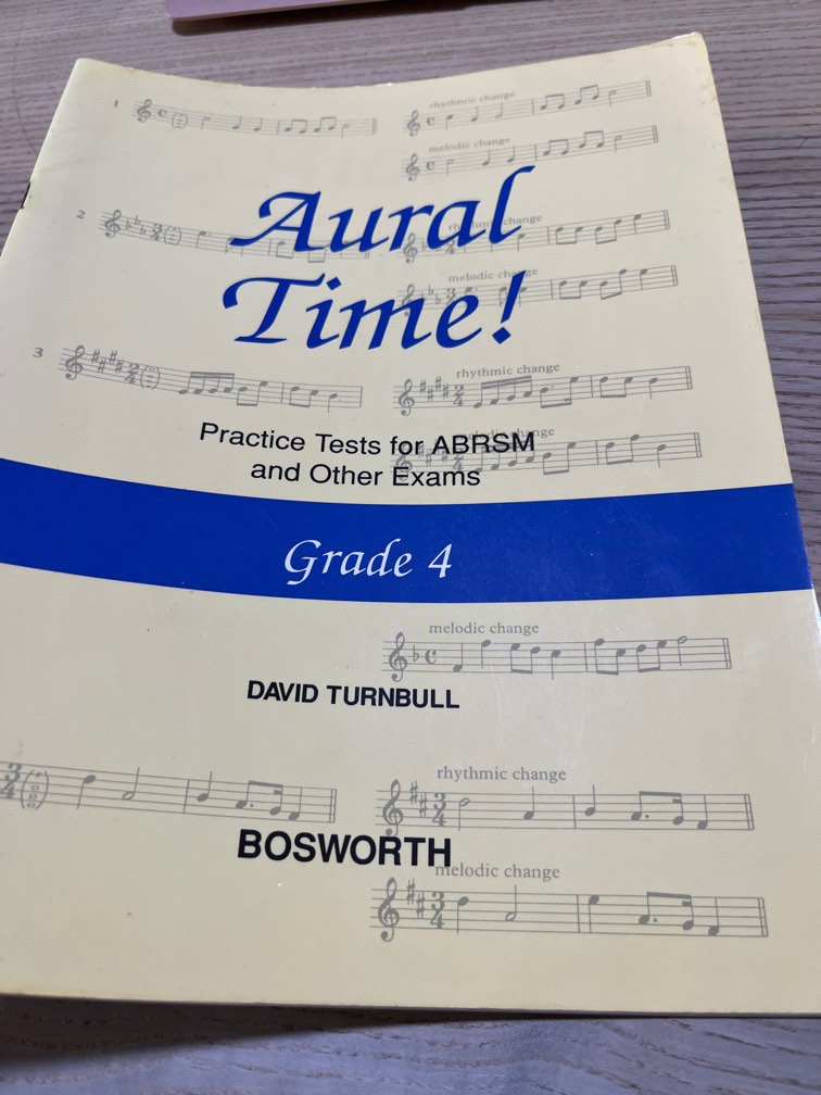 ABRSM aural time! Grade 4 practice test, Hobbies & Toys, Books ...