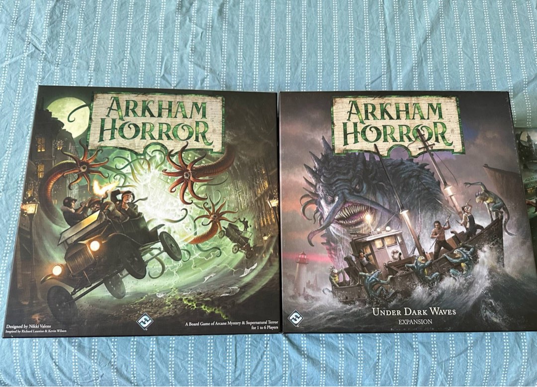 Arkham Horror 3rd Edition Complete Collection, Hobbies & Toys, Toys ...