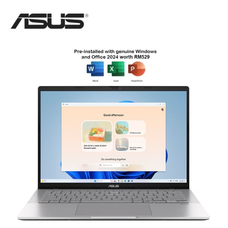 Asus VivoBook S 14 S3407C-ALY136/138WS Laptop (Cool Silver/Matte Grey ...