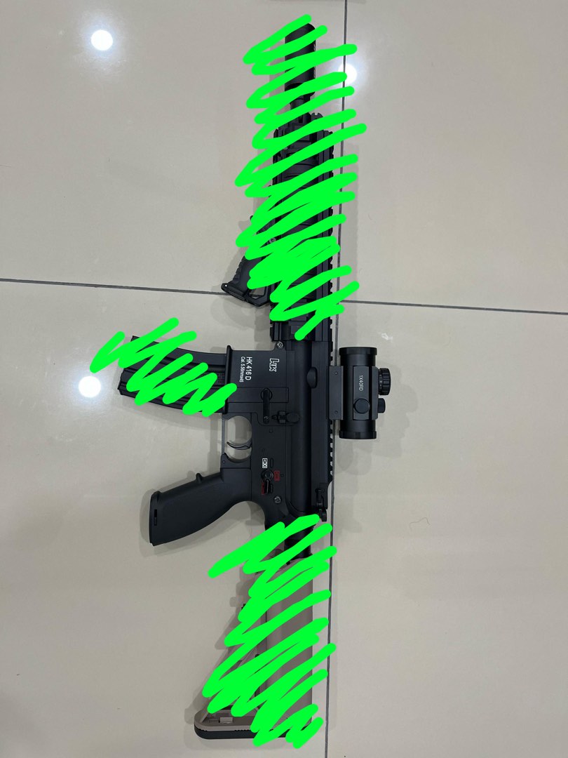 ATM HK416 Blaster, Hobbies & Toys, Toys & Games on Carousell