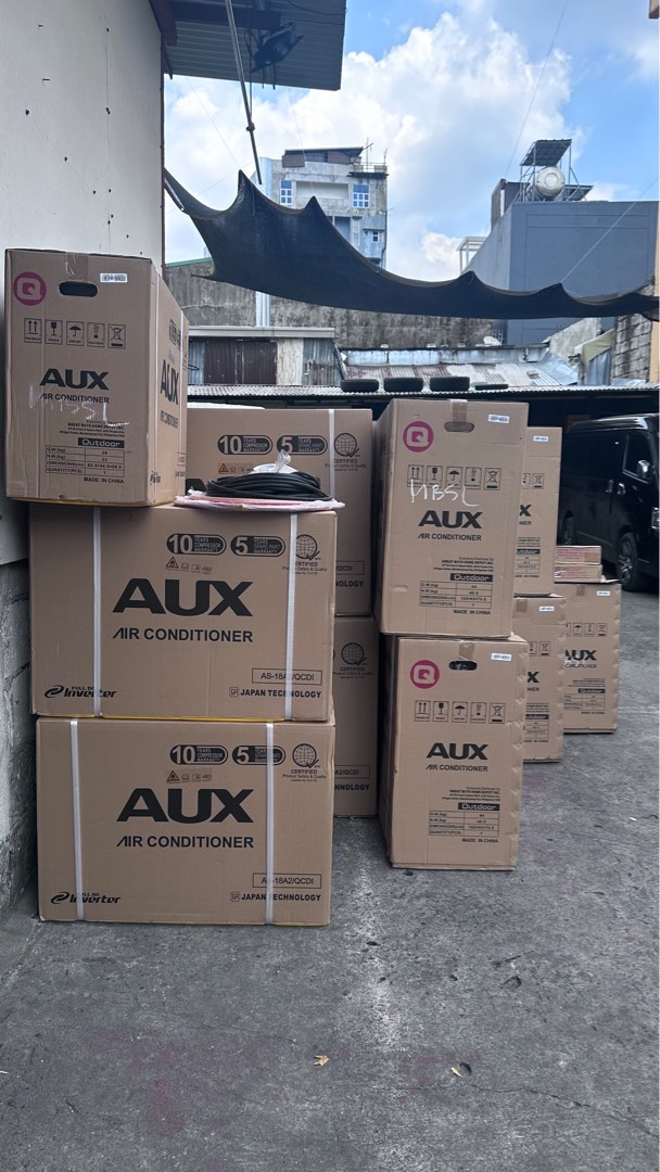 AUX PRIMA FULL DC INVERTER SPLIT TYPE AIRCON, TV & Home Appliances, Air ...