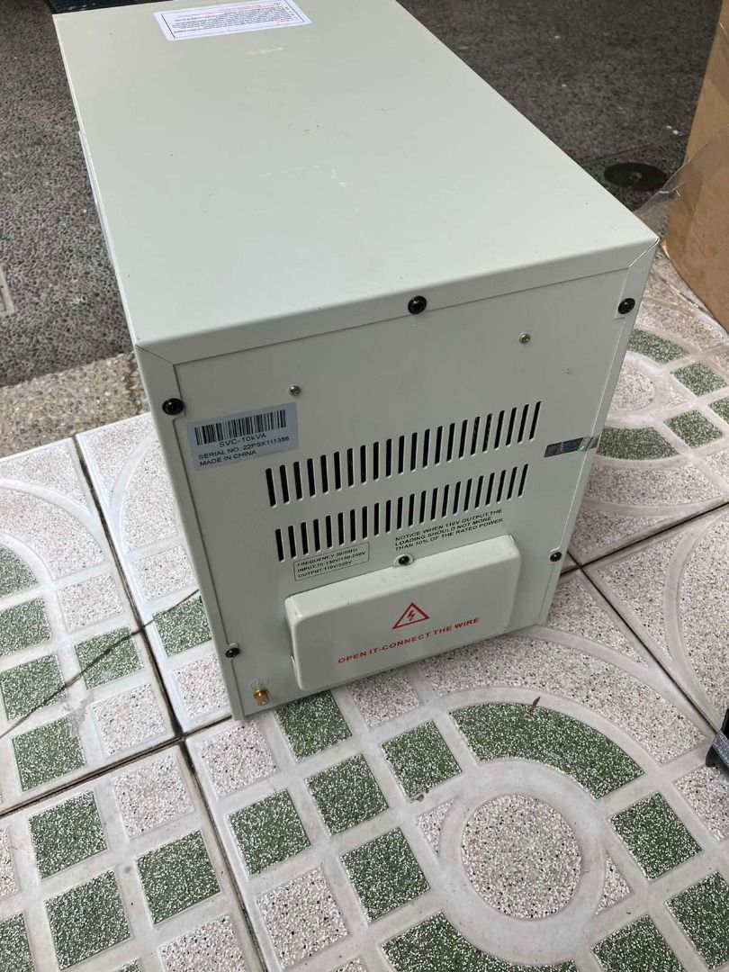 AVR 10KVA 20KVA Automatic Voltage Regulator Heavy Duty Bnew Stavol 5-15 ...