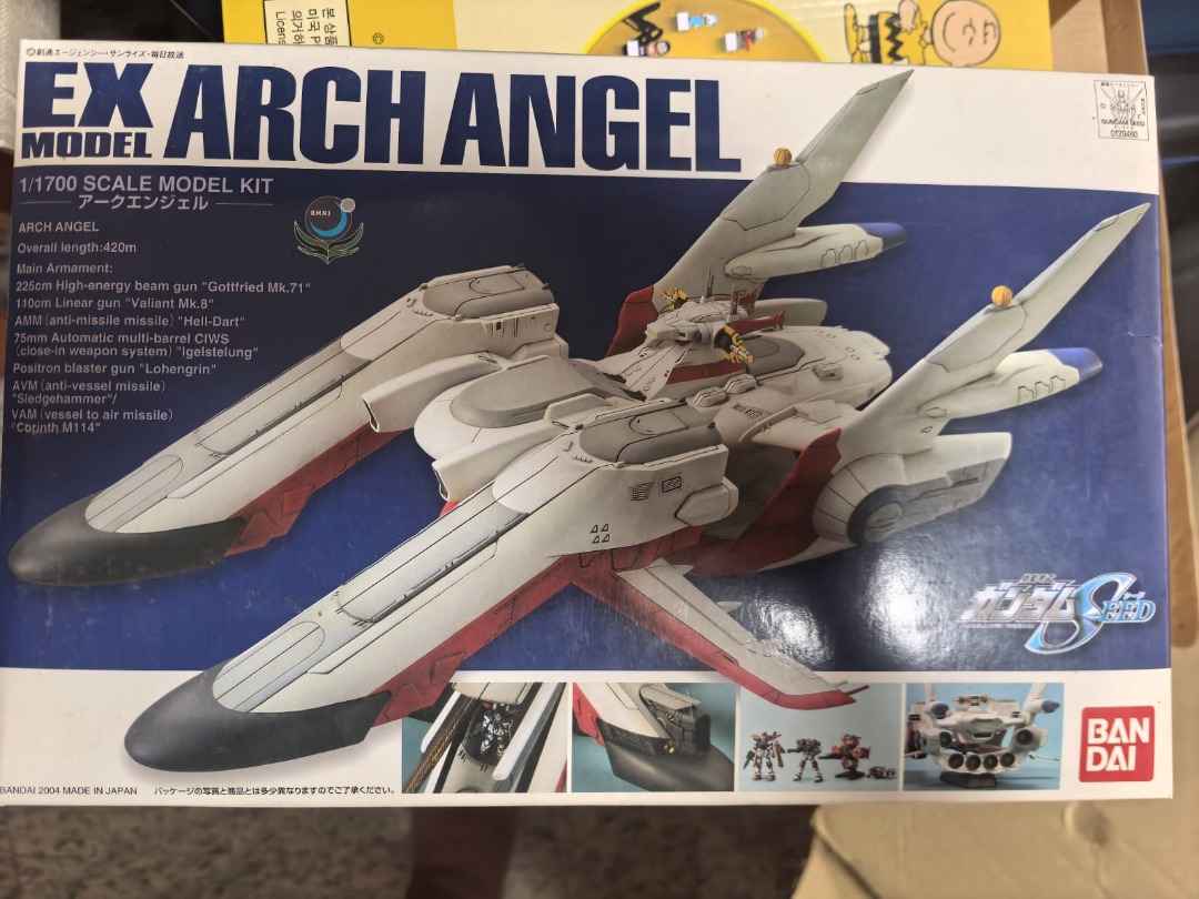 Bandai 1/1700 Arch Angel Gundam Seed, Hobbies & Toys, Toys & Games on ...
