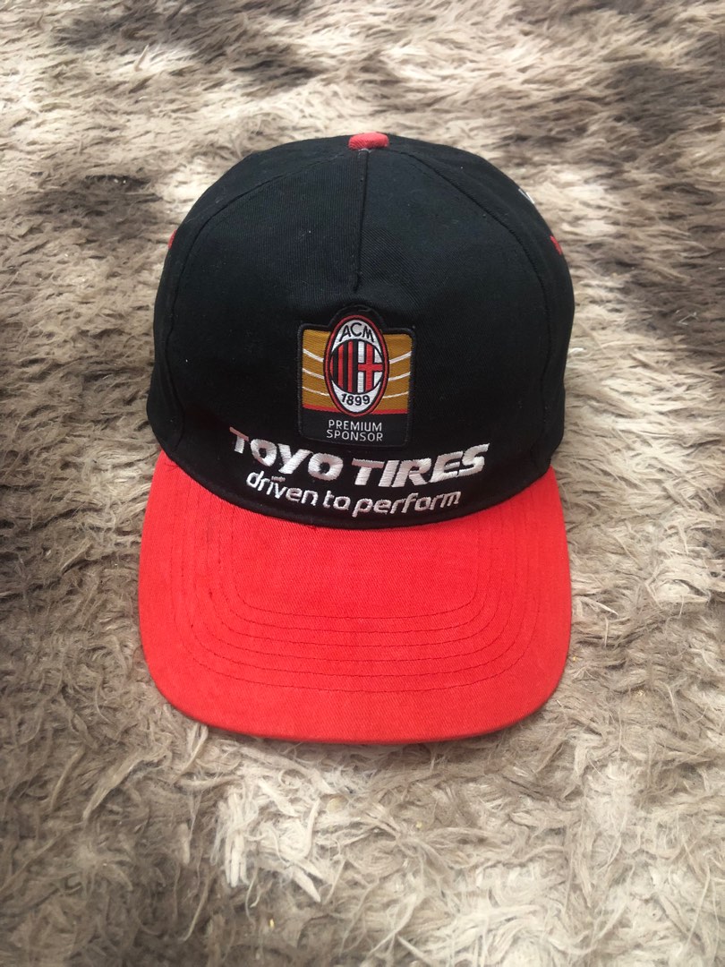 Baseball Cap Ac. Milan X toyo tires for sale., Men's Fashion, Watches ...