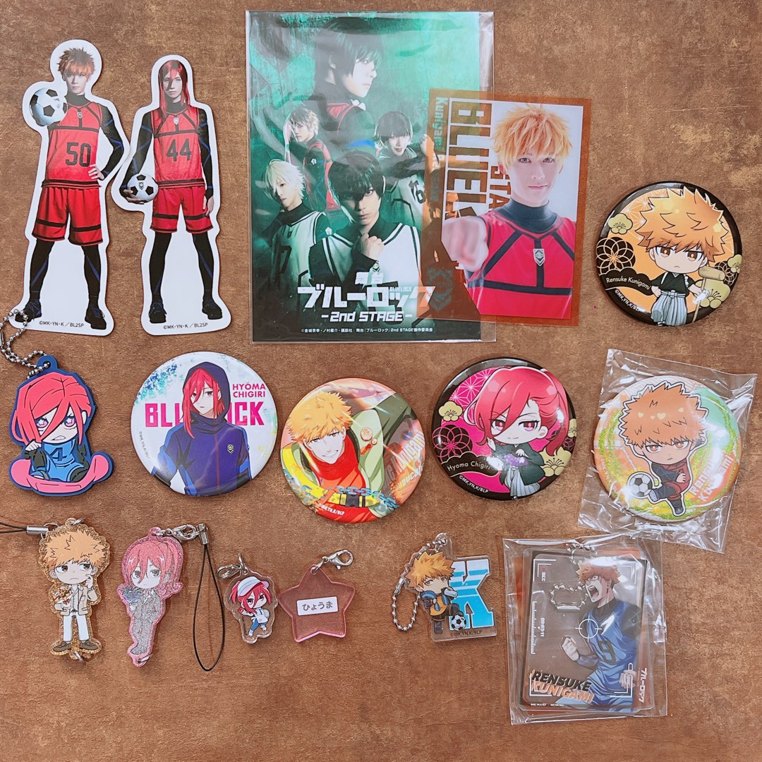 Blue Lock Kunigami Rensuke + Chigiri Hyoma merch, Hobbies & Toys ...