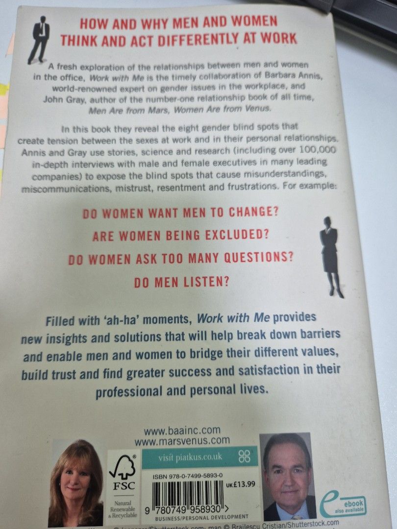 Book | gender intelligence | Communication skills |Relationship | Work ...