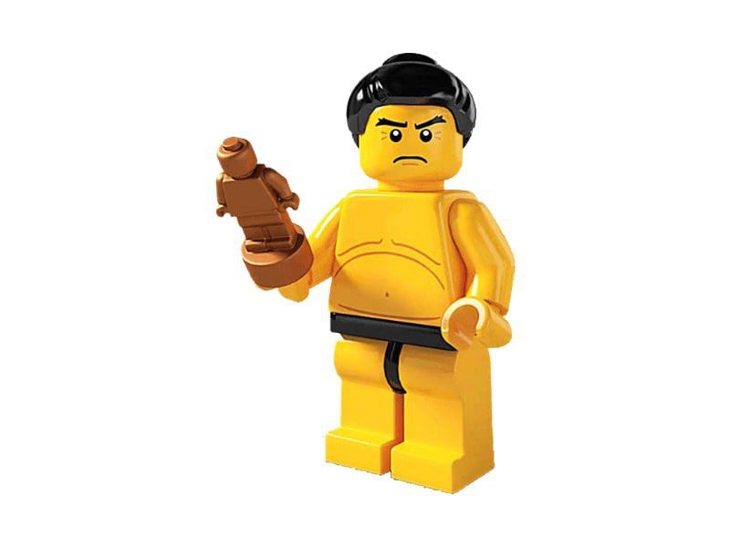 Brand New Sealed LEGO Sumo Wrestler CMF Collectible Minifig 8803 ...