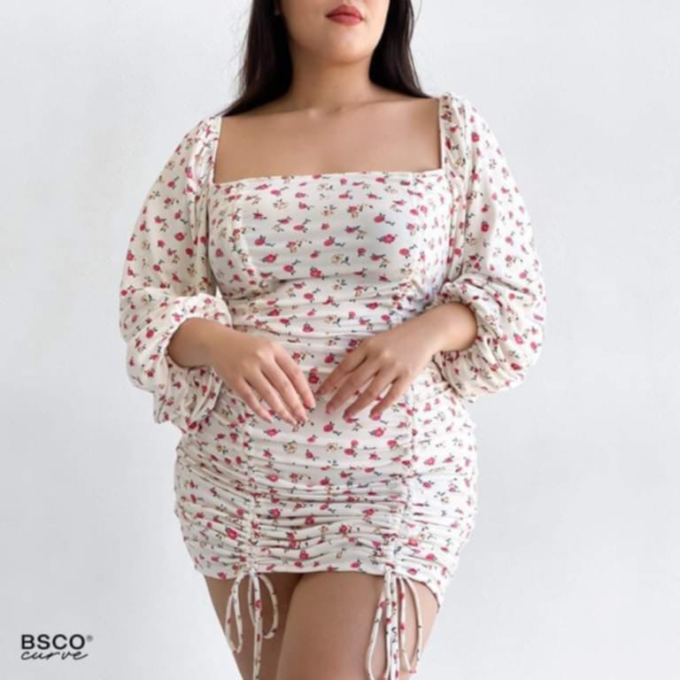 BSCO Curve Floral Dress, Women's Fashion, Dresses & Sets, Dresses on ...