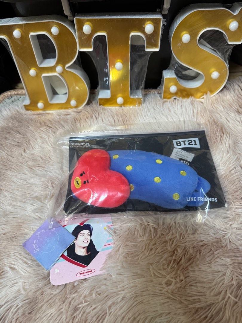 Bt21 tata sleepy shade, Hobbies & Toys, Memorabilia & Collectibles, K ...