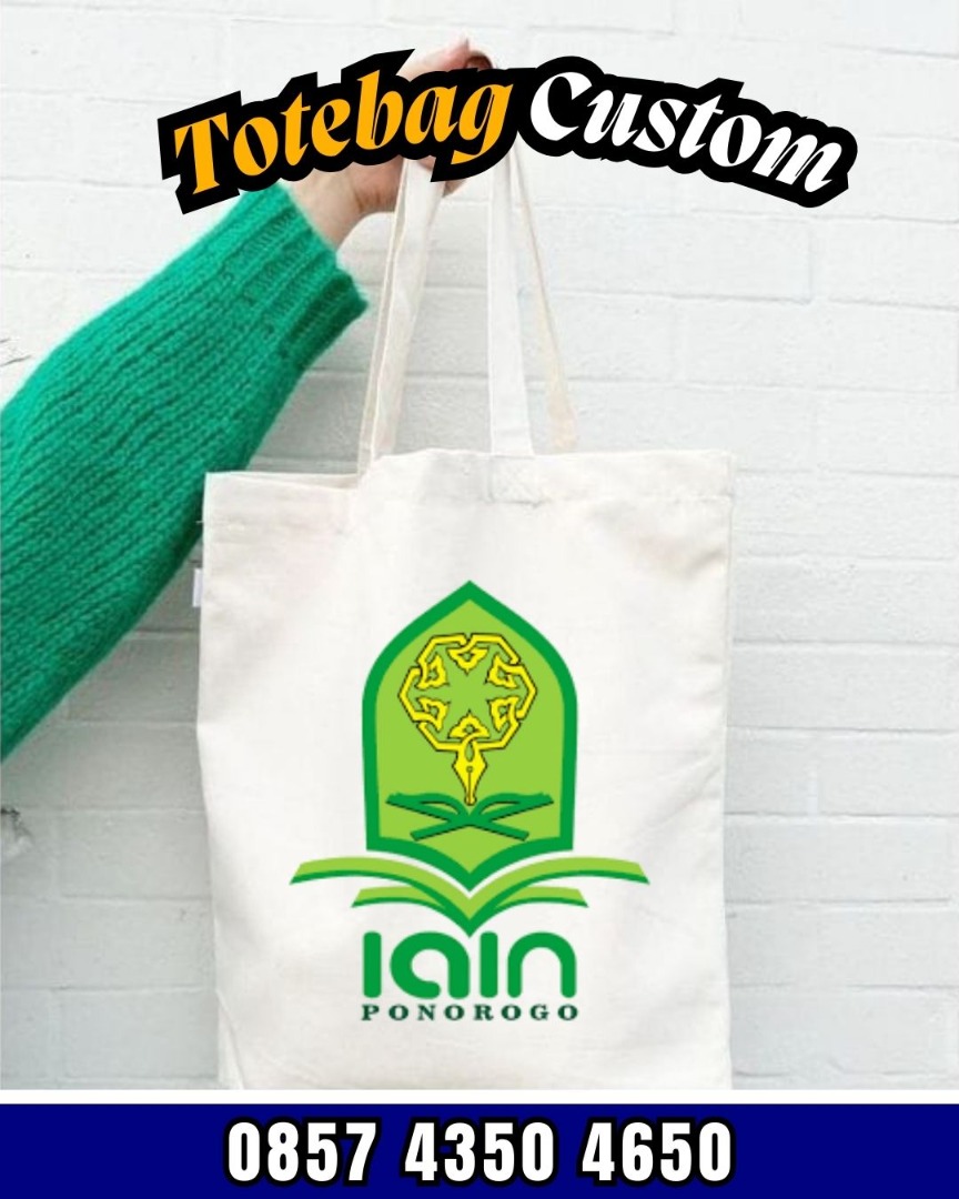 Cetak Totebag Custom Free Design Totebag Custom Murah Totebag Souvenir ...