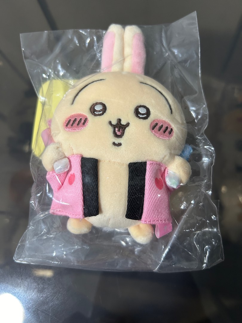 Chiikawa Usagi Lightstick Otaku Mascot Keychain Plush, Hobbies & Toys, Toys & Games on Carousell