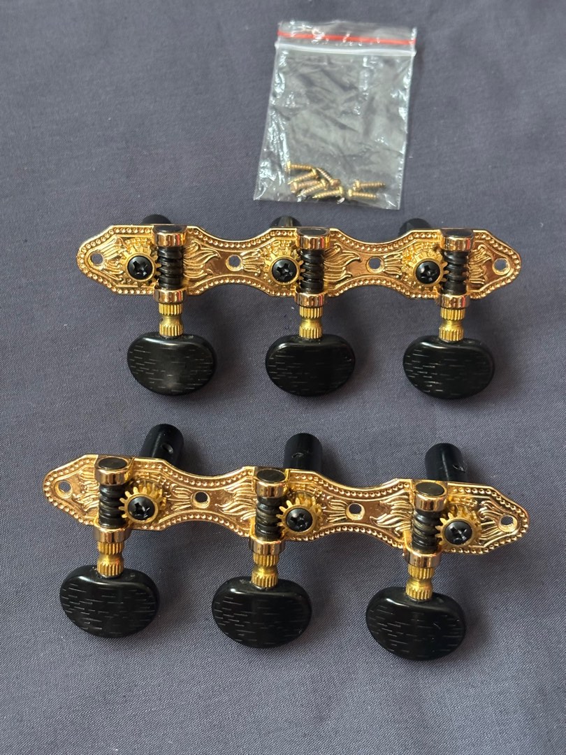 Classical Guitar Tuning Machines, Hobbies & Toys, Music & Media, Music ...