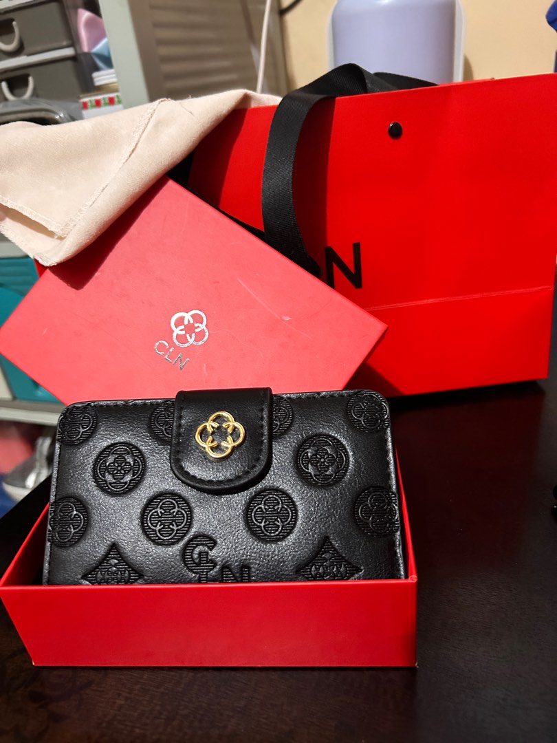 CLN -Calanthe blck Wallet, Women's Fashion, Bags & Wallets, Wallets ...