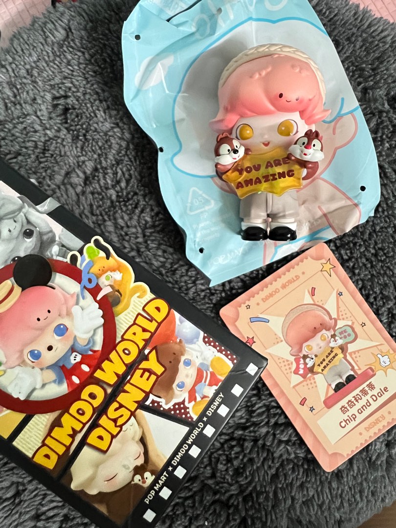 Dimoo World Disney Figurine - Chip & Dale, Hobbies & Toys, Toys & Games ...