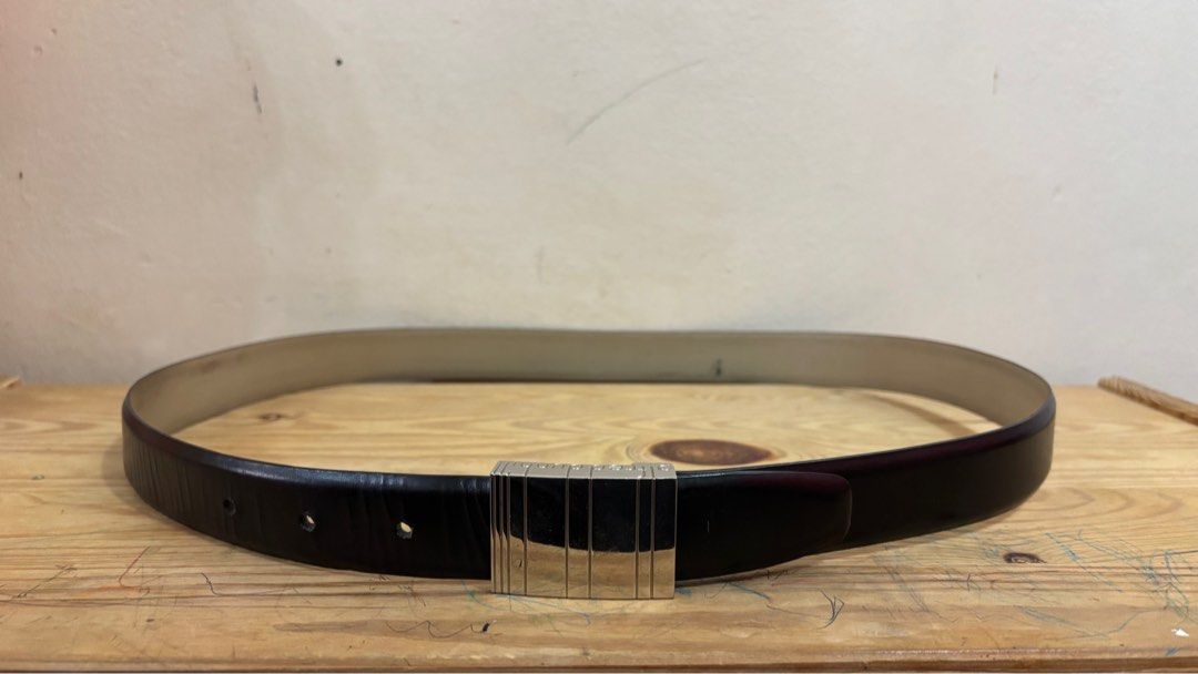 Dunhill Leather Belt, Men's Fashion, Watches & Accessories, Belts on ...