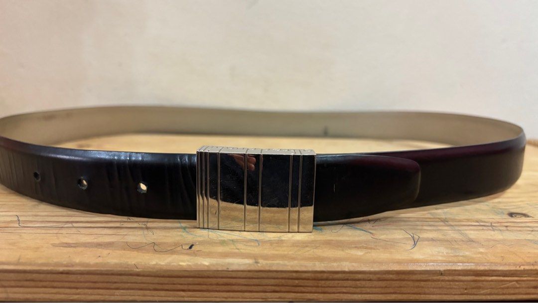 Dunhill Leather Belt, Men's Fashion, Watches & Accessories, Belts on ...