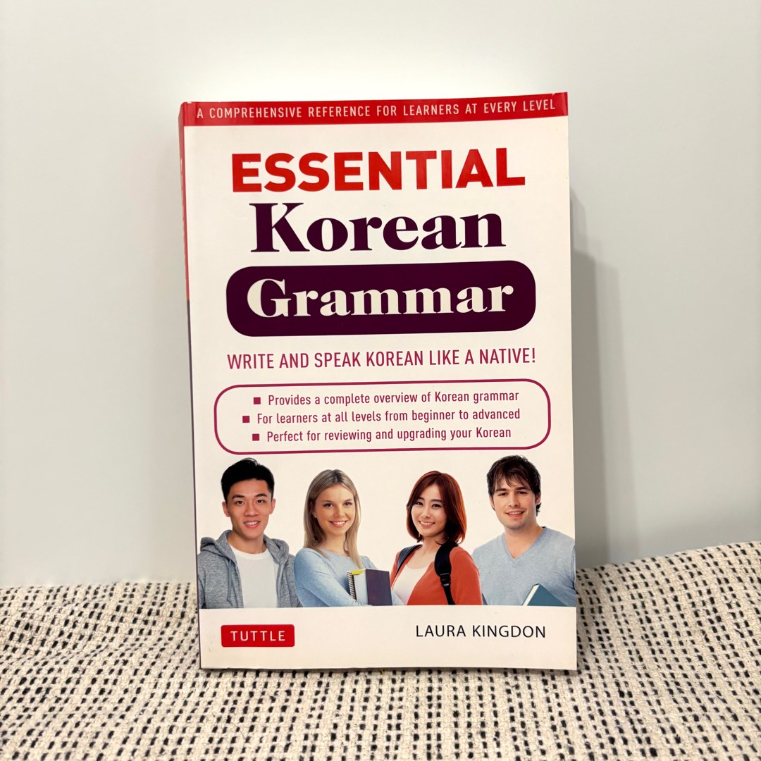 Essential Korean Grammar Textbook Guidebook, Hobbies & Toys, Books ...