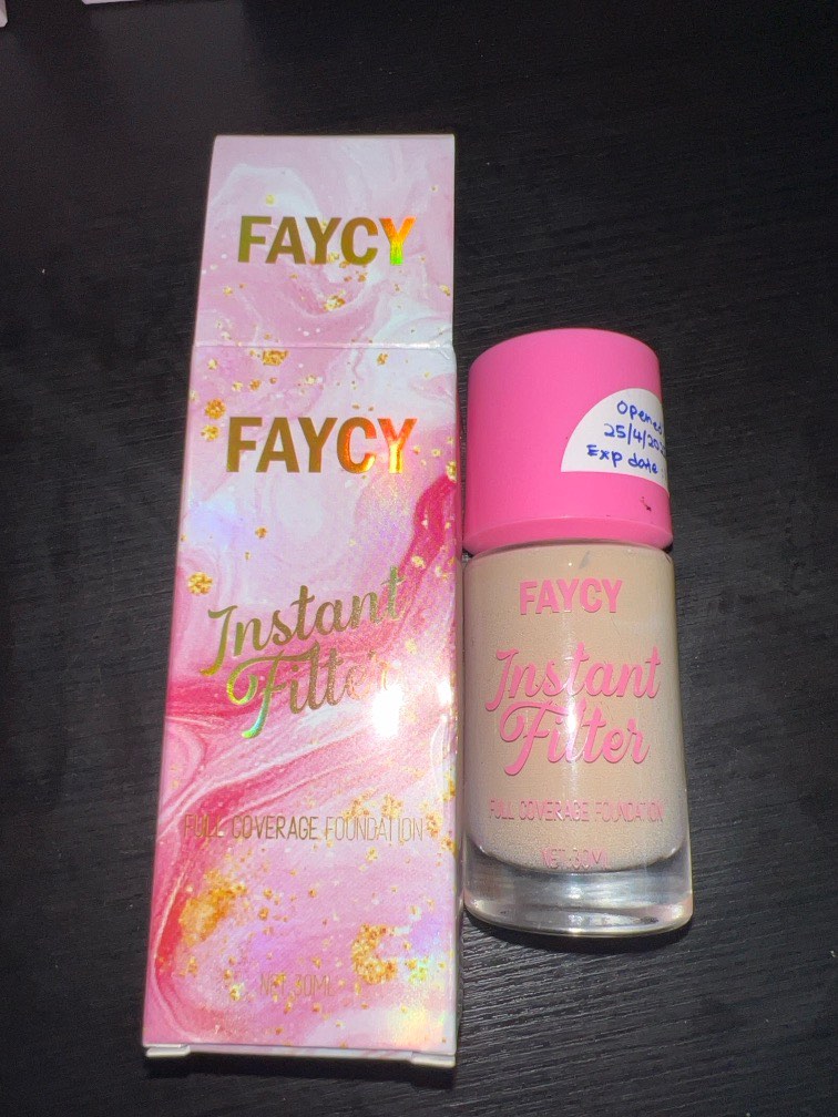 Faycy Beauty Instant Filter Full Coverage Foundation ( kod 03 Golden ...