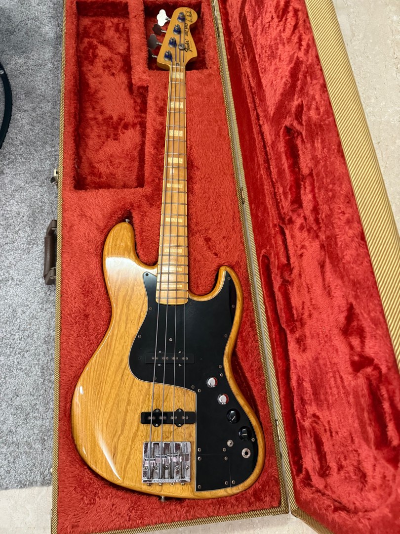 Fender jazz bass Marcus Miller Japan, Hobbies & Toys, Music & Media ...