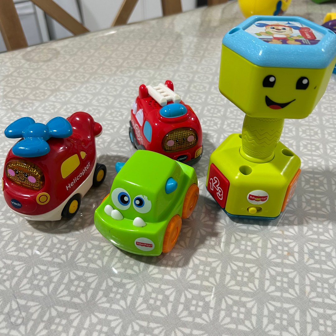 Fisher price & vtech small baby toys combo, Babies & Kids, Infant ...