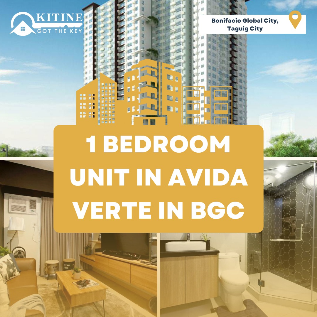 FOR SALE | 1BR at 17F Avida Verte BGC Taguig, Property, For Sale ...