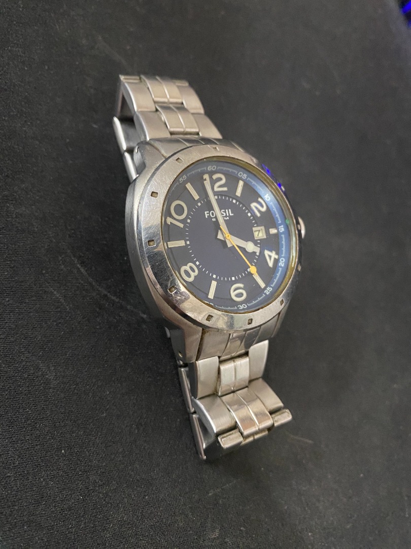 Fossil sport Quartz Analog Man Watch with AM4206 Stainless Steel ...