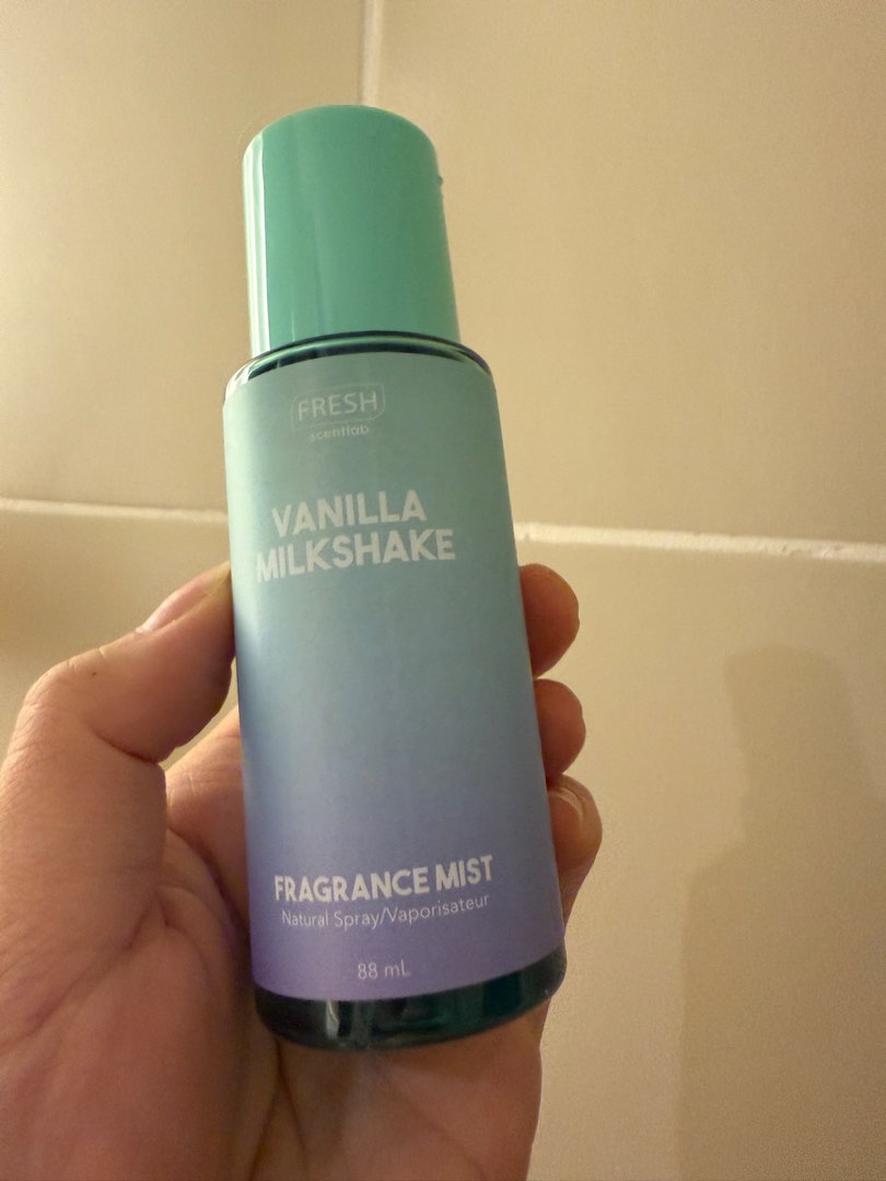 FRESH Scentlab Fragrance Mist Vanilla Milkshake 88mL, Beauty & Personal ...