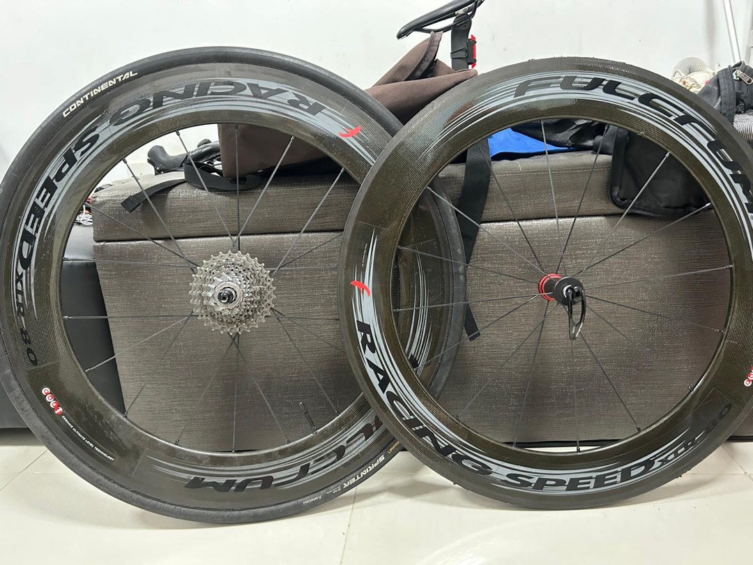 Fulcrum racing speed XLR 80 wheelset, Sports Equipment, Bicycles & Parts, Bicycles on Carousell