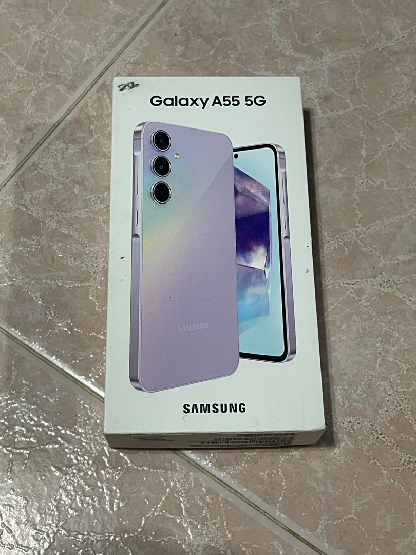 Galaxy A55 5G Awesome Lilac 256GB, Mobile Phones & Gadgets, Mobile ...