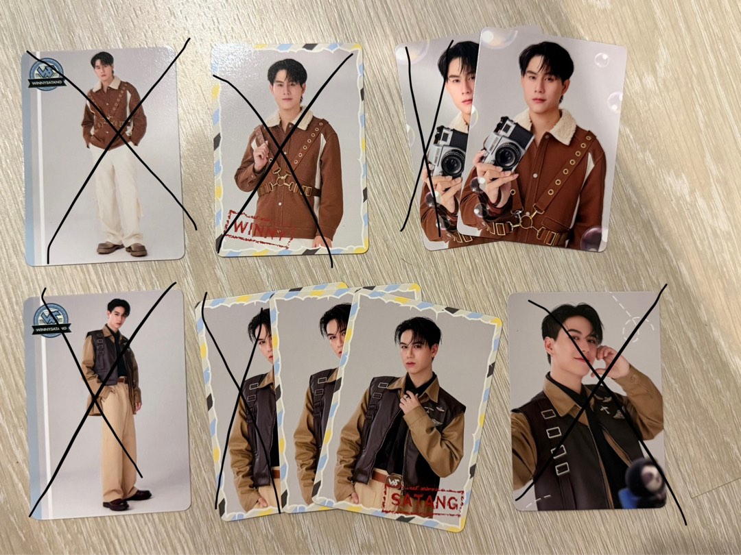 GMMTV GMM LOL 2025 FanFest WS WinnySatang Photocard Winny Satang ...
