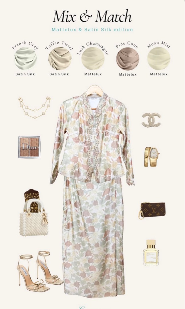 Guzel KL 2025 Raya - Tun Editon, Women's Fashion, Muslimah Fashion ...