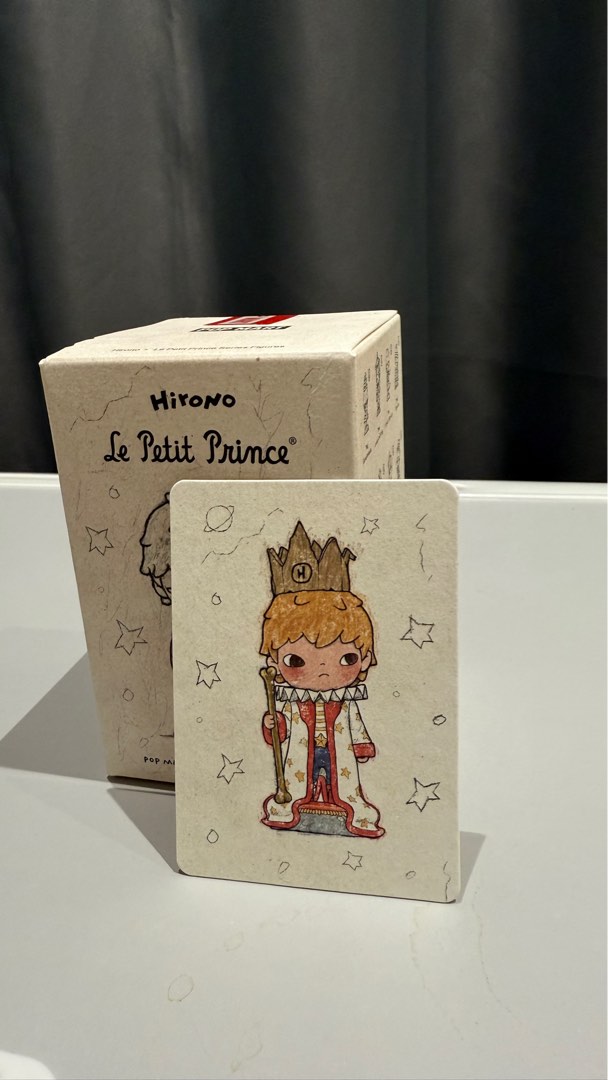 Hirono x Le Petit Prince - THE KING [POP MART], Hobbies & Toys, Toys ...