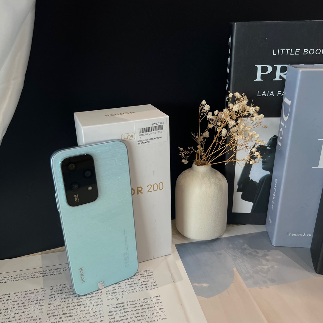 Honor 200 Lite 512GB Starry Blue, Mobile Phones & Gadgets, Mobile ...