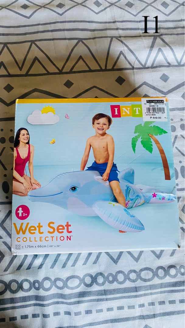 Intex Inflatable Dolphin, Hobbies & Toys, Toys & Games on Carousell