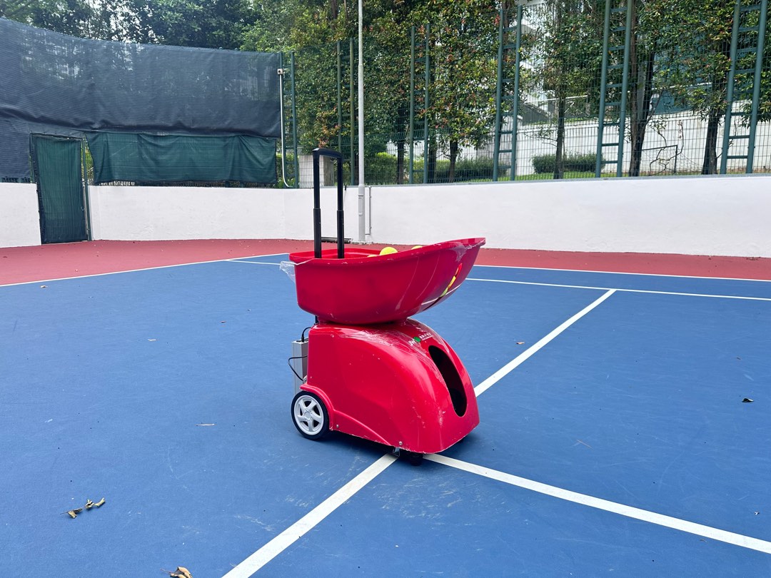 Jbotsports Tennis Ball Machine for $1,150 including delivery, 400 used ...