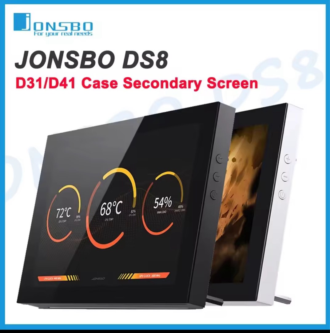 JONSBO DS8 Secondary Monitor, Computers & Tech, Parts & Accessories ...