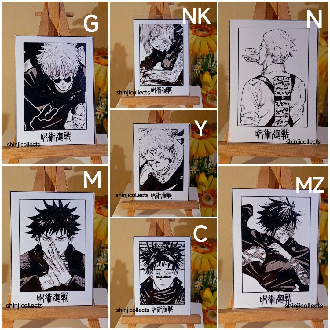 (set) jujutsu kaisen maki zenin choso nanami gojo saturo yuji sukuna ...