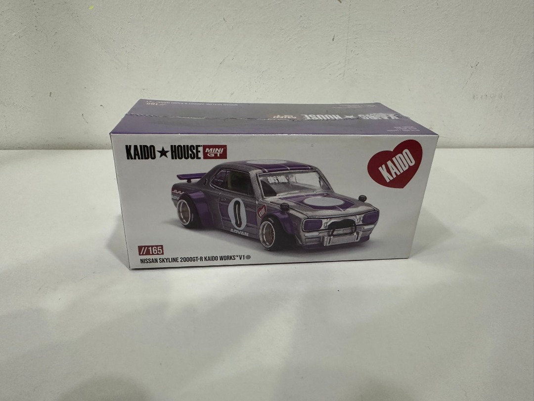 KAIDO HOUSE X MINI GT KHMG165 Nissan Skyline GT-R (KPGC10) Kaido Works ...