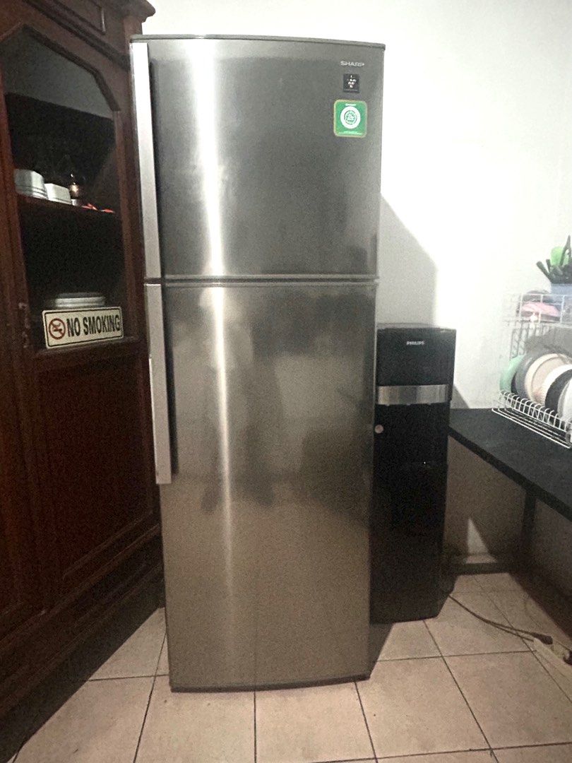 Kulkas SHARP SJ 450 GPSD Lemari Es 2 Pintu, Kitchen & Appliances di ...