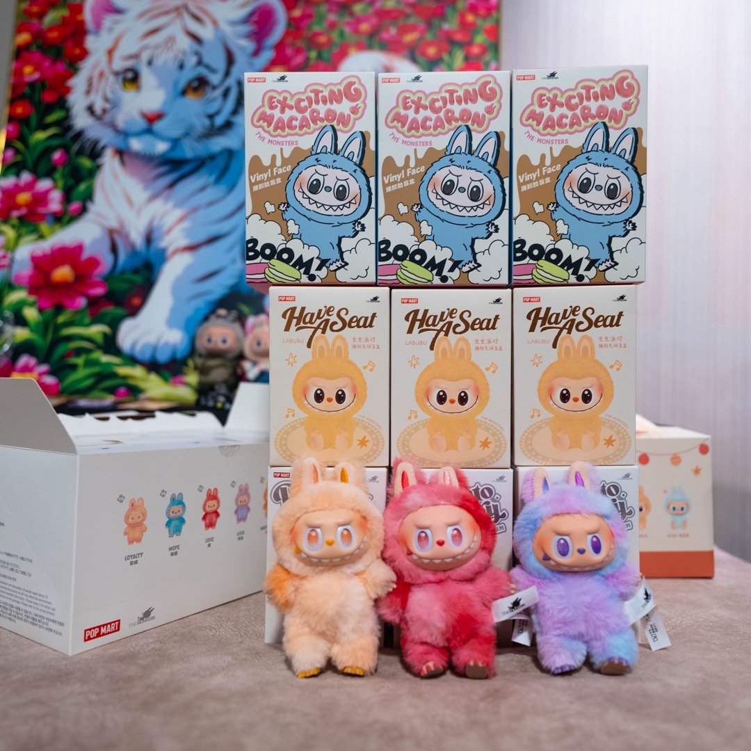 Labubu V3 Set & Confirmed Boxes(BNIB, Unscratched Codes, 100% Authentic ...