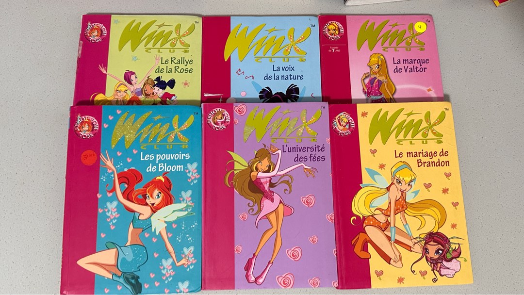 French books Winx, Hobbies & Toys, Books & Magazines, Children's Books ...